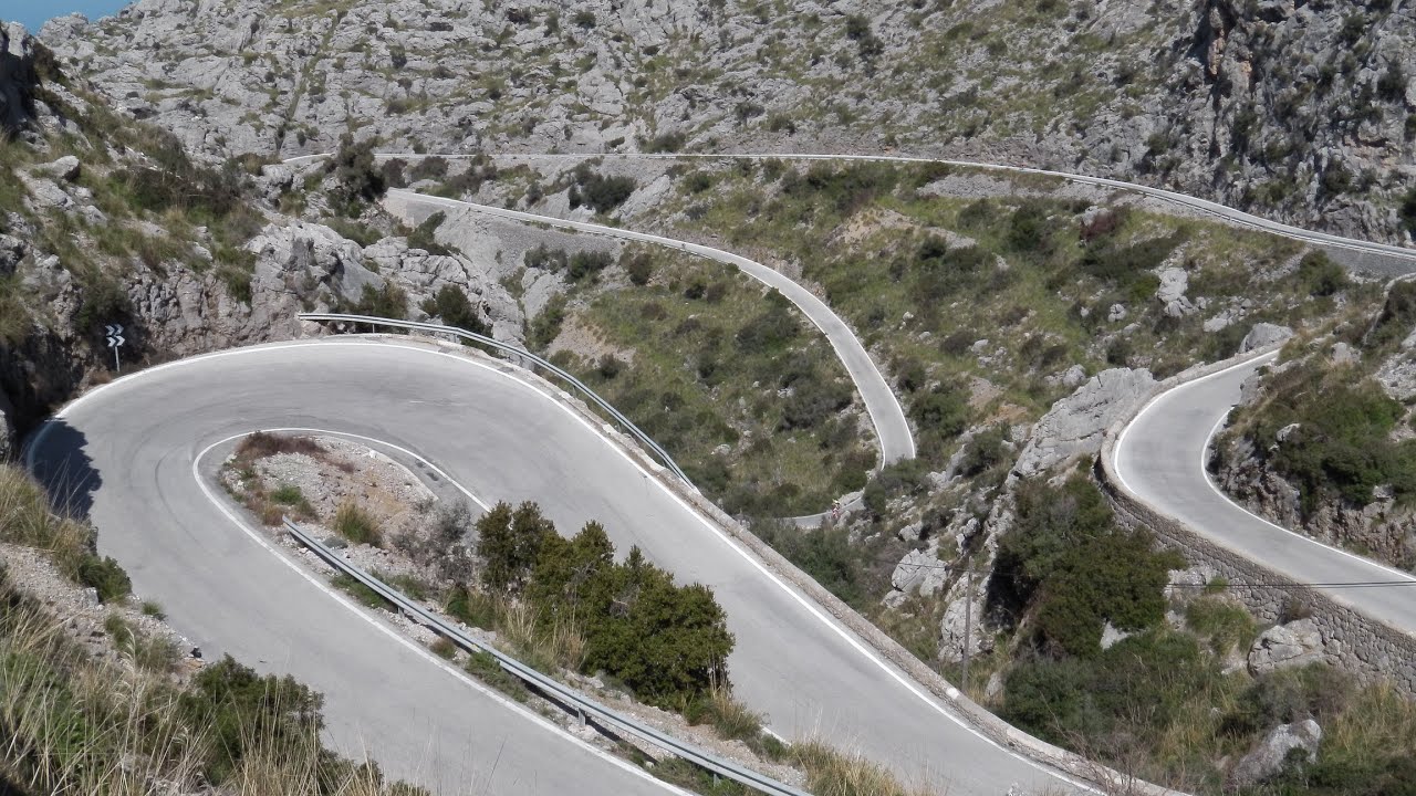Descent of Sa Calobra - Majorca - YouTube