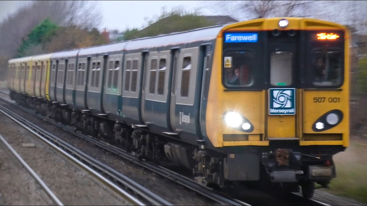 Merseyrail Class 507 Farewell Tour , The Sefton Sparkler - BR Blue ...