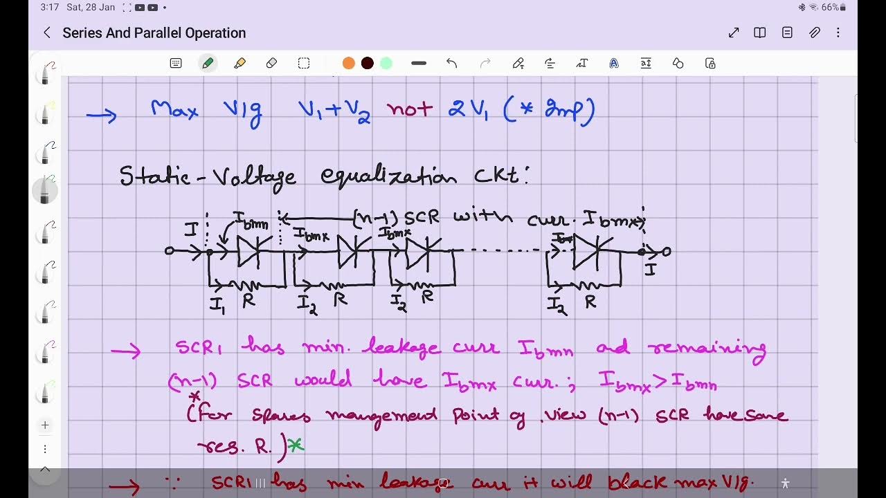 Series Connection of SCR - YouTube