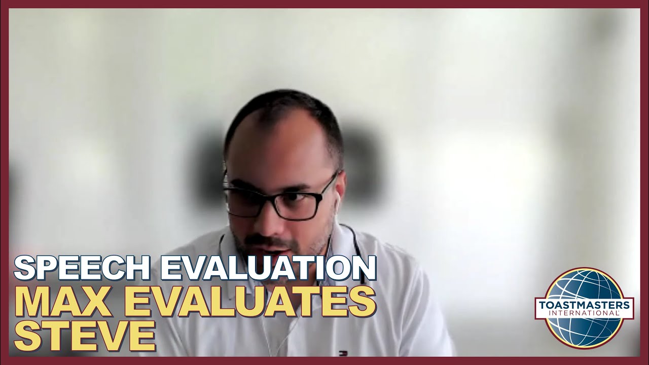 Max Cruz - Speech Evaluation of Steve McGuinness | Aug 18, 2022 - YouTube