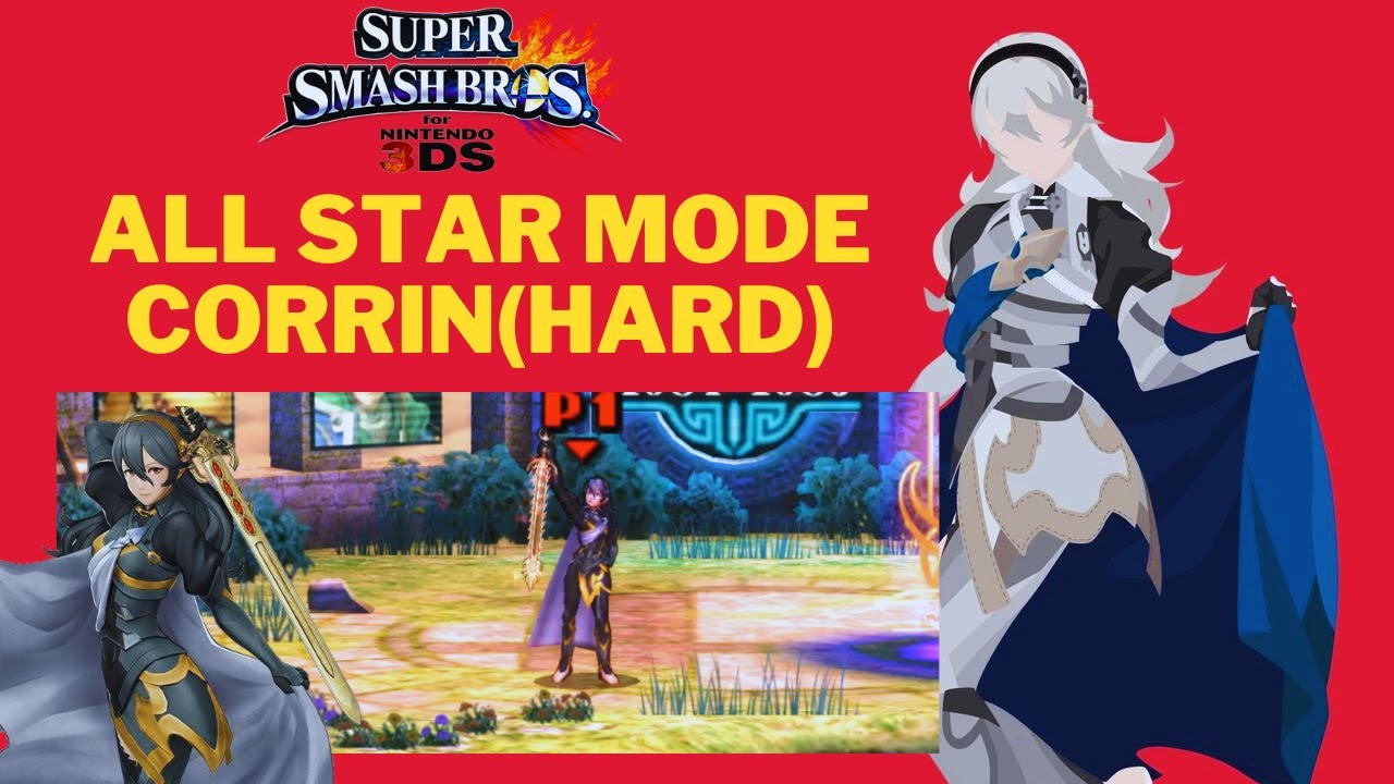 Super Smash Bros 3DS All Stars Mode In Hard. - YouTube
