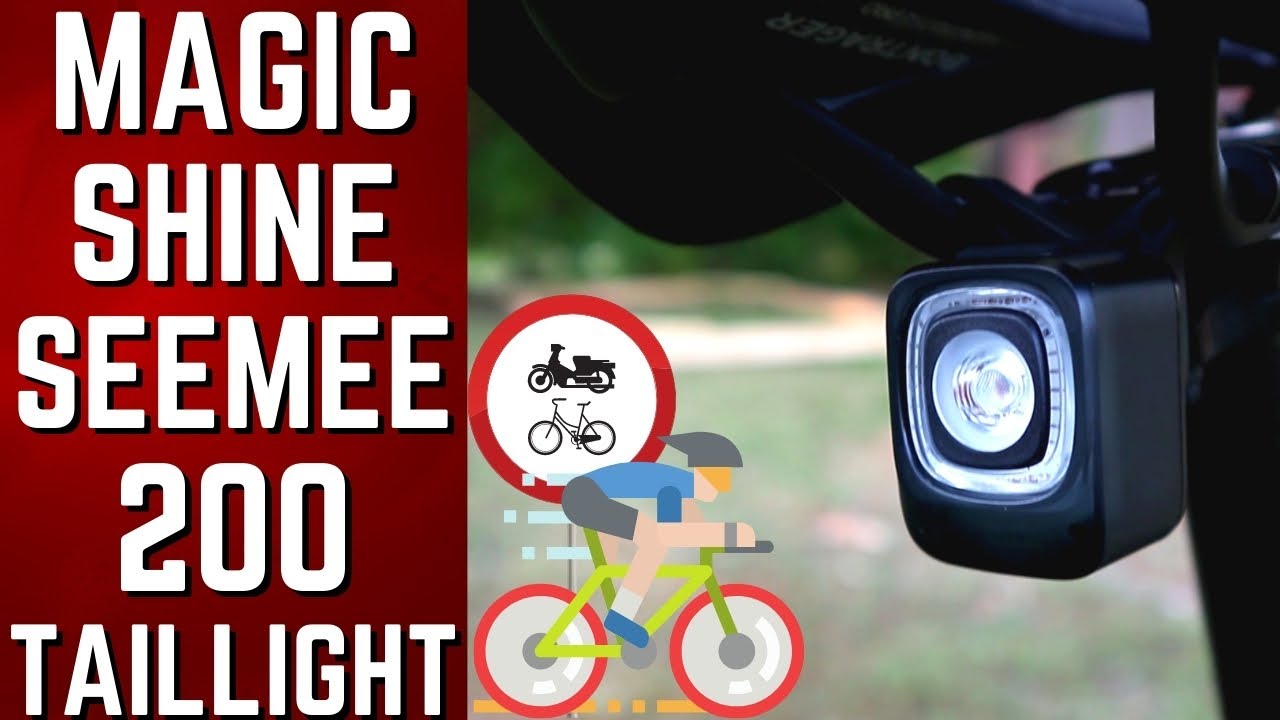 ULTRA BRIGHT | MagicShine SEEMEE 200 Bicycle Taillight | Full Review of ...