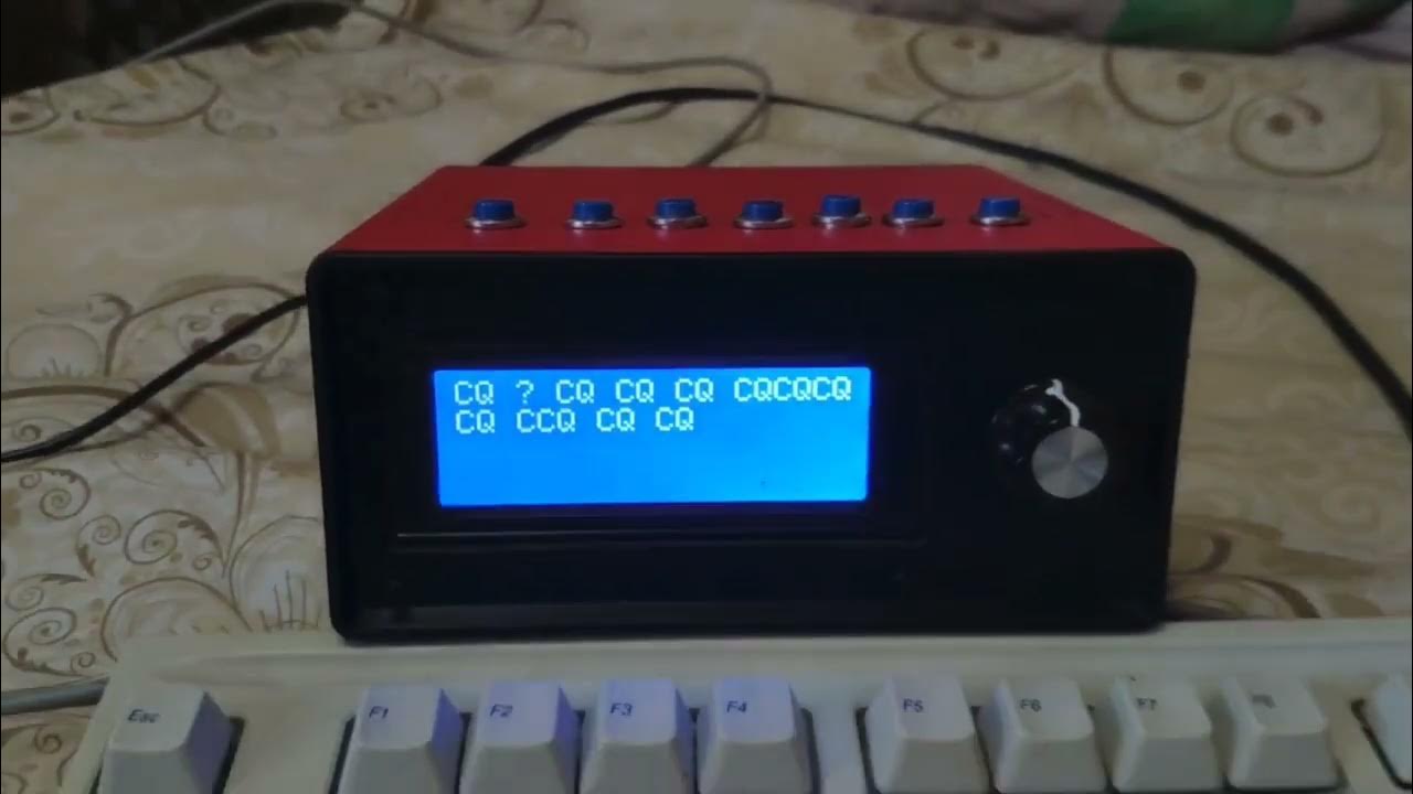 CW keyer by K3NG based on Arduino Mega 2560 - YouTube