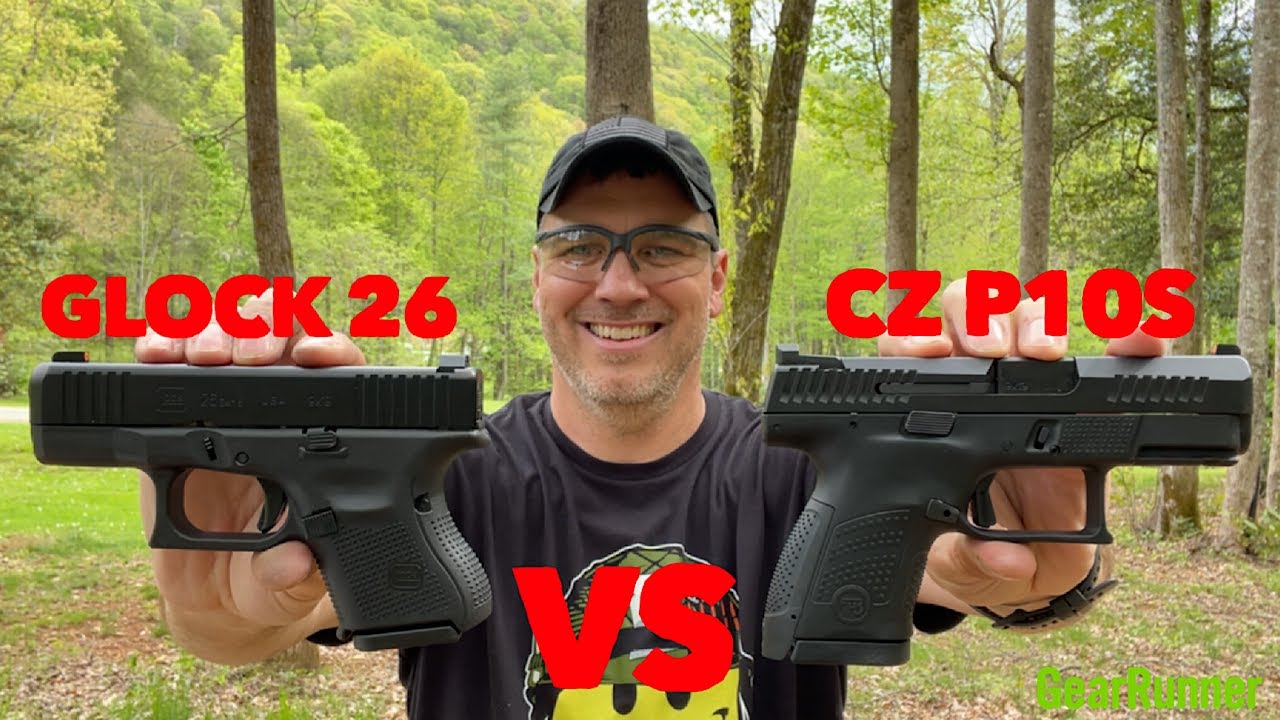 Glock 26 Vs CZ P10S… Battle Of The Sub Compacts - YouTube
