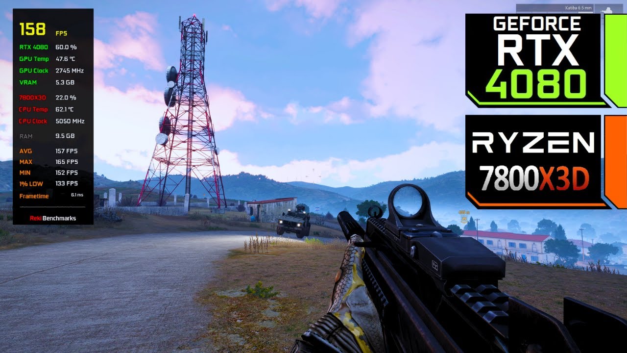 Arma 3 l RTX 4080 + Ryzen 7 7800X3D l 1440p Ultra Graphics - YouTube