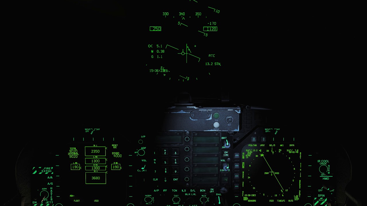 DCS F 18 case III - YouTube