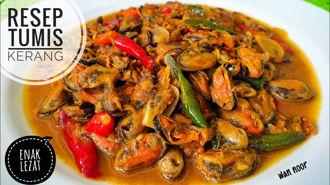 Resep Tumis Kerang | Oseng Kerang Hijau Kupas Super Enak - YouTube