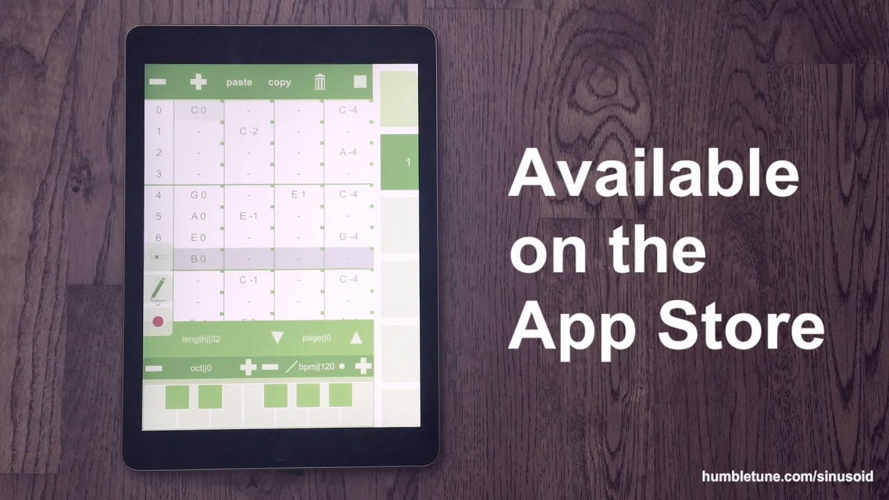sinusoid 8-bit tracker - YouTube