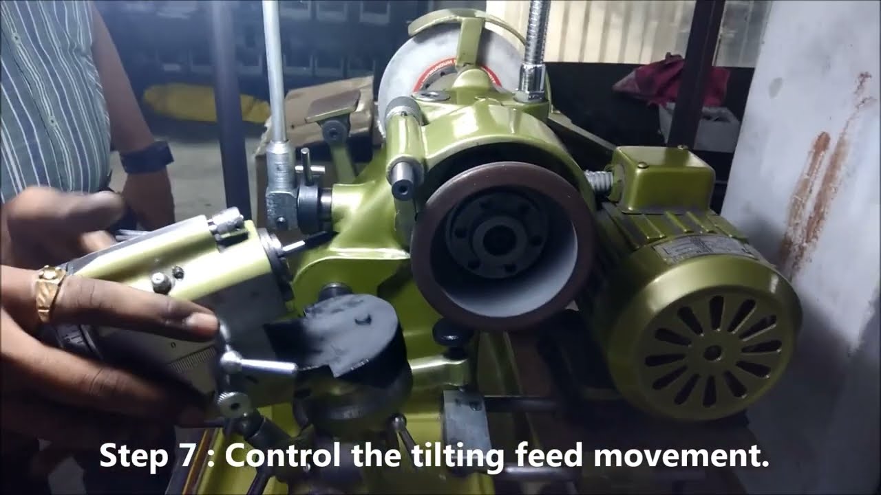 TUTORIAL : How To Use A Single Lip Cutter/Grinder - YouTube