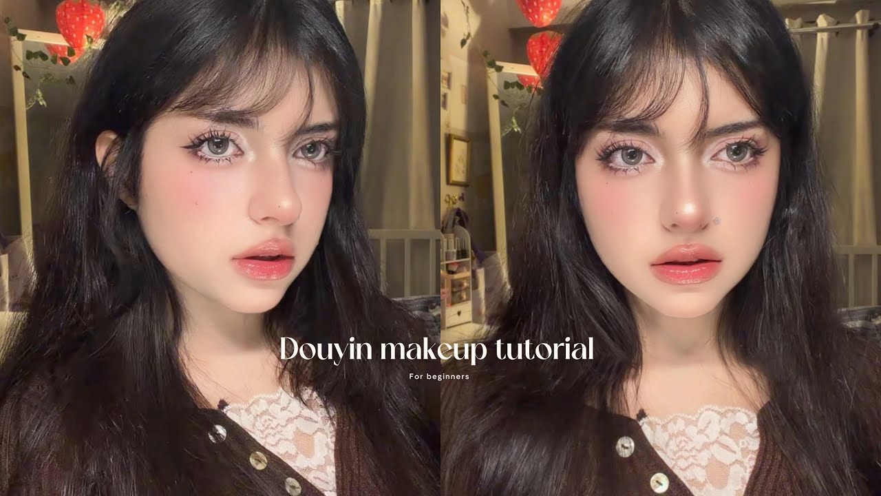 DOUYIN MAKEUP ON SOUTH ASIAN FEATURES | Step-by-Step Tutorial - YouTube