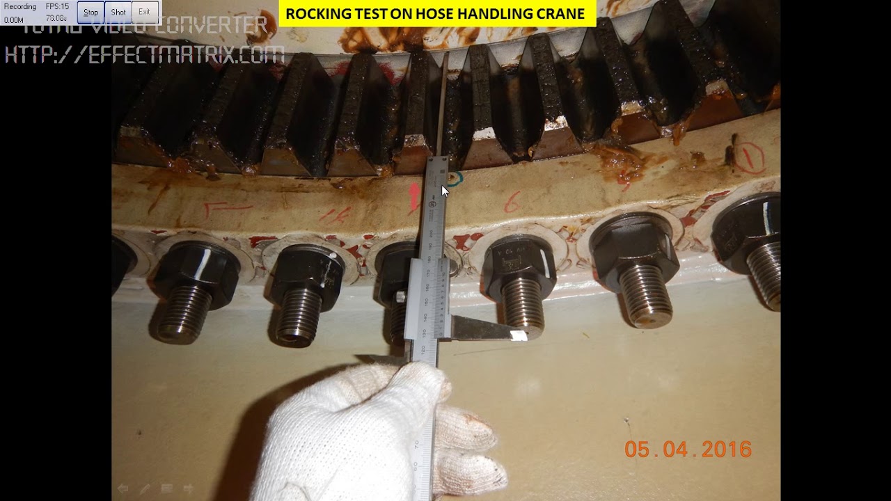 Why Rocking Test Is Done For Hose Handling Crane? - YouTube