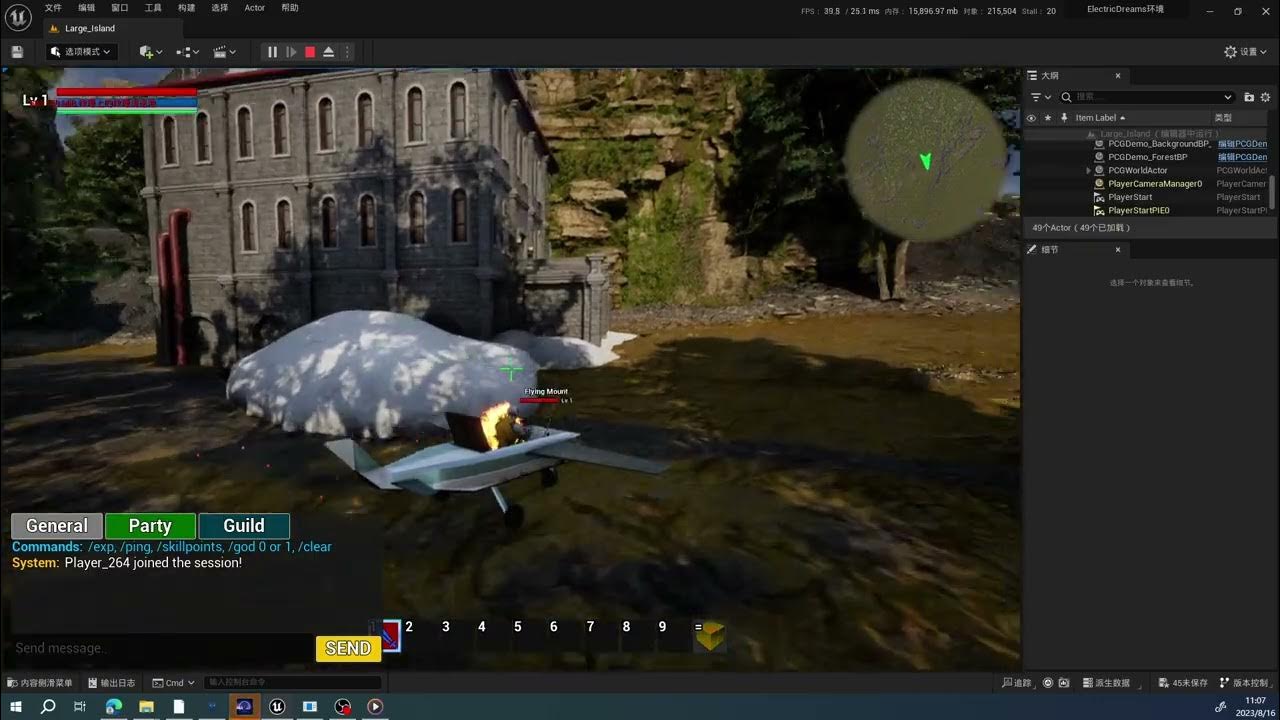 Unreal Engine 5 Procedural PCG Demonstration - YouTube
