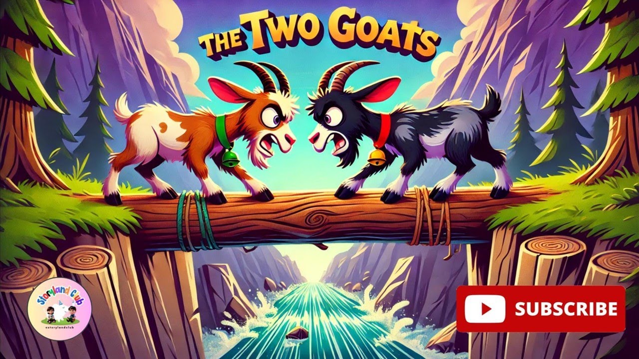 The Two Goats | English Story for Beginners | Kid’s Story | Learn ...