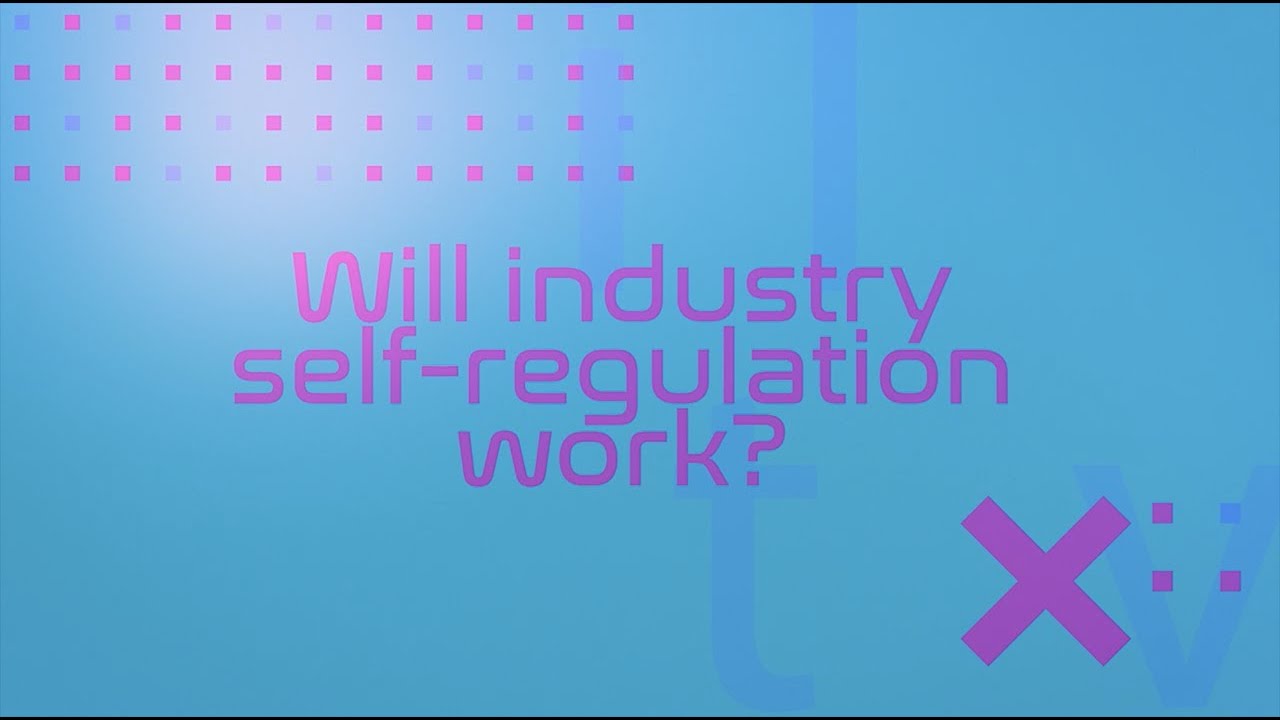 Will industry self-regulation work? - YouTube