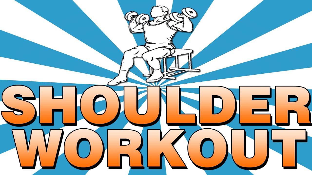 Golds Gym Light Shoulder Workout ( Horrible Military Press Spotting ...