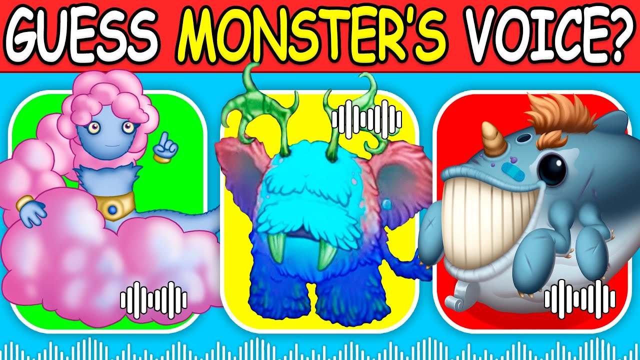 GUESS the MONSTER'S VOICE / MY SINGING MONSTERS / Chrystel, Yupputa ...