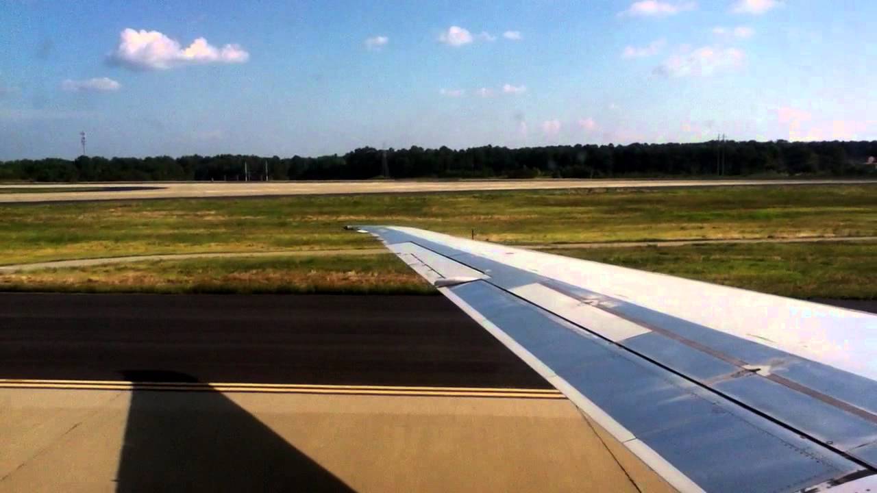 American Airlines MD80 Landing in Atlanta ATL - YouTube