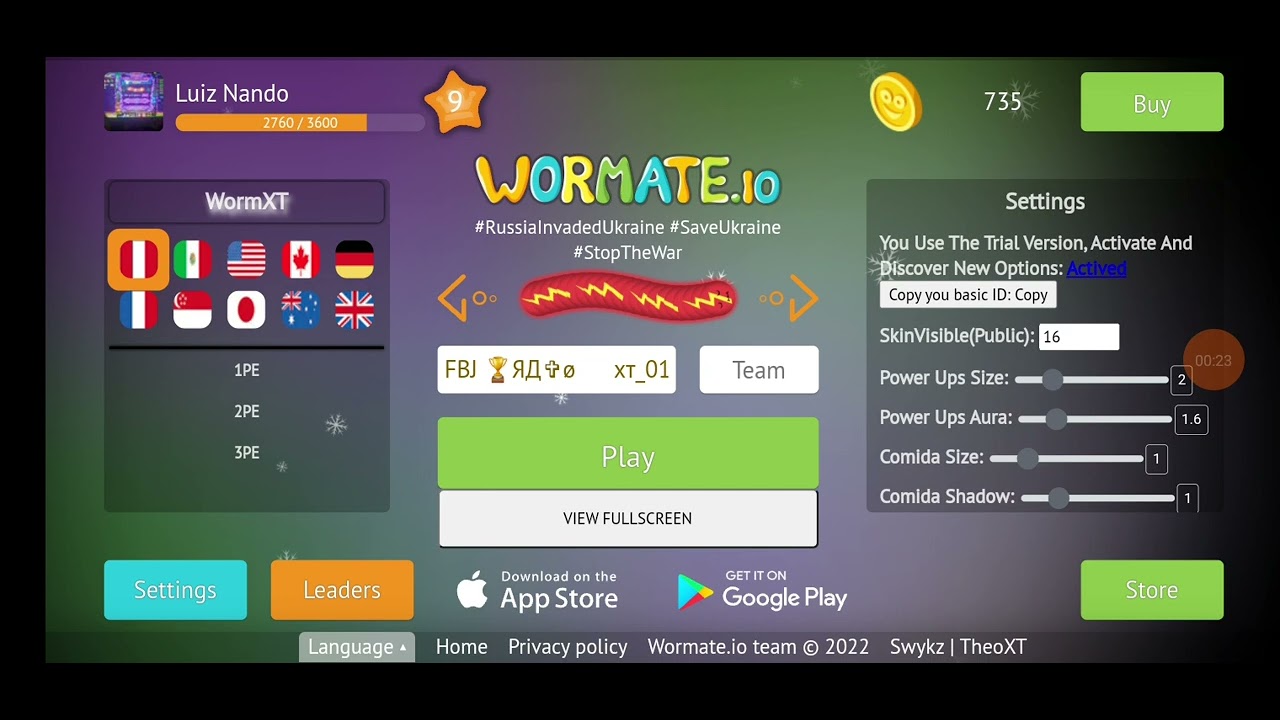 WORMATE.IO | MOD WORM XT - YouTube