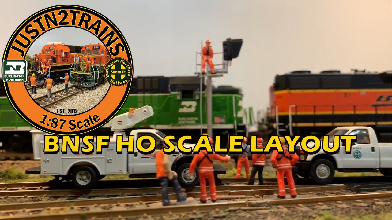 Huge Video Compilation: HO BNSF Layout - YouTube