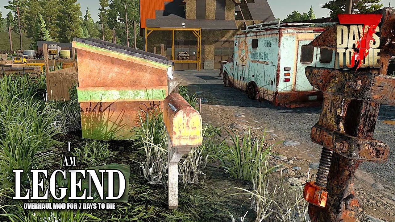 I AM LEGEND mod | A Few More Books for Generator | 7 Days to Die | S10 ...