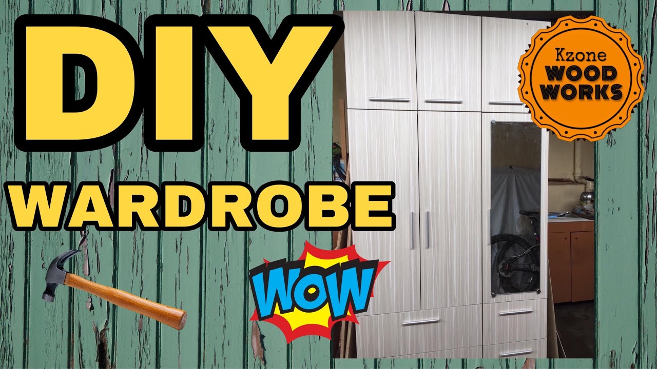 Paano Gumawa ng Wardrobe / How To Build A Wardrobe - Easy Steps DIY ...