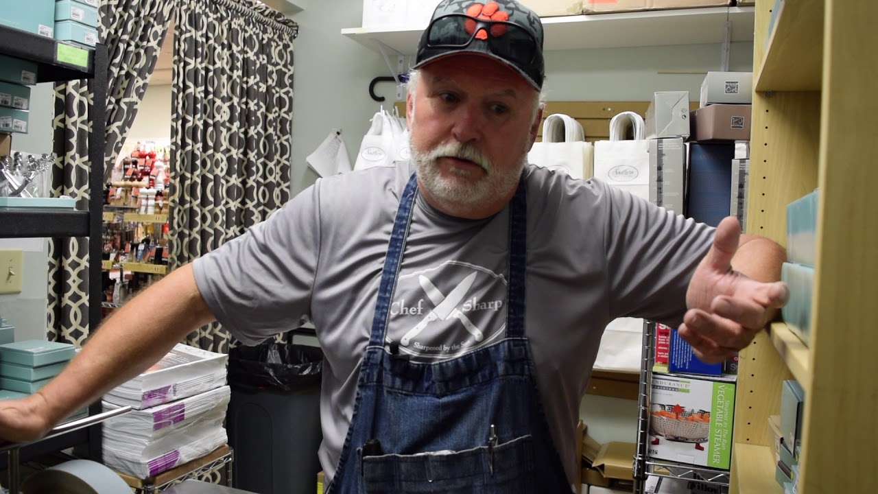 Chef Sharp Mobile Sharpening - Meet Larry McFadden - YouTube