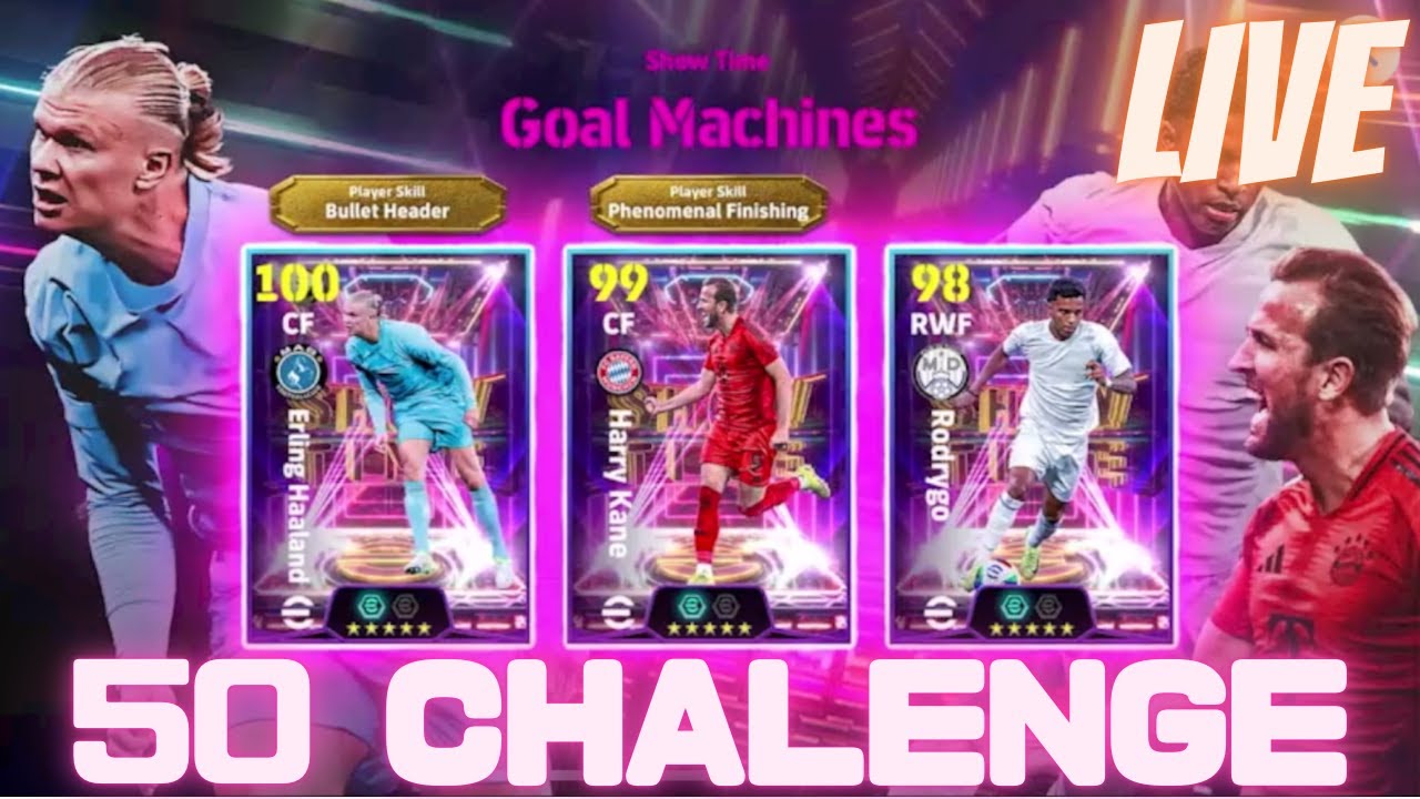 LIVE [eFootball] ShowTime Goal Machine！ - YouTube
