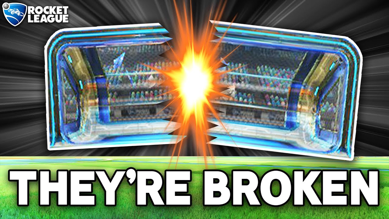 Rocket League, but the GOALS ARE BROKEN - YouTube