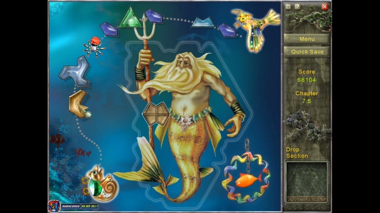 Charm Tale (2005, PC) - 6 of 9: Scene 7 (The Sea Lord's Palace)[1080p60 ...