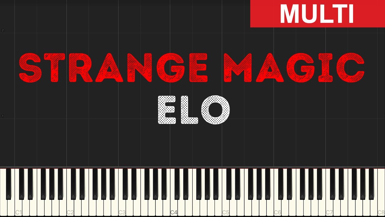 Elo - Strange Magic (Instrumental Tutorial) [Synthesia] - YouTube
