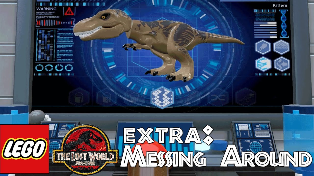 Lego The Lost World: Jurassic Park | Episode EXTRA - Messing Around the ...