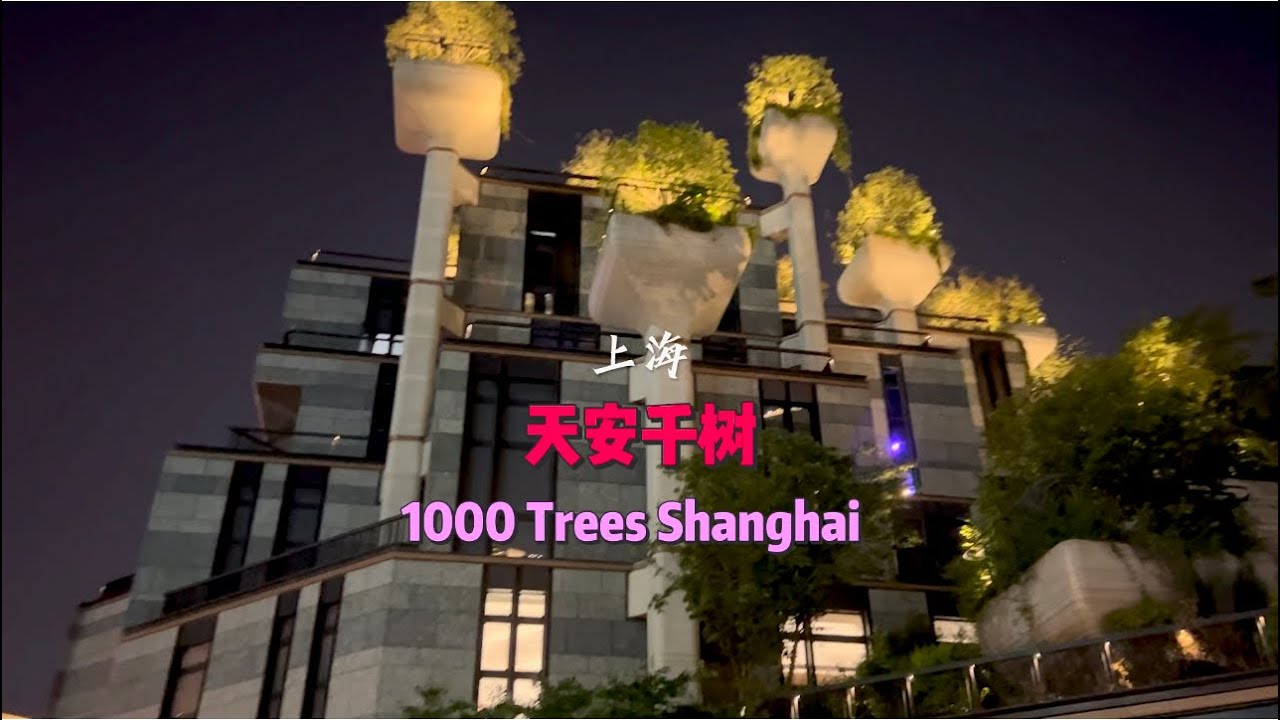 上海天安千树 1000 Trees Shanghai - YouTube