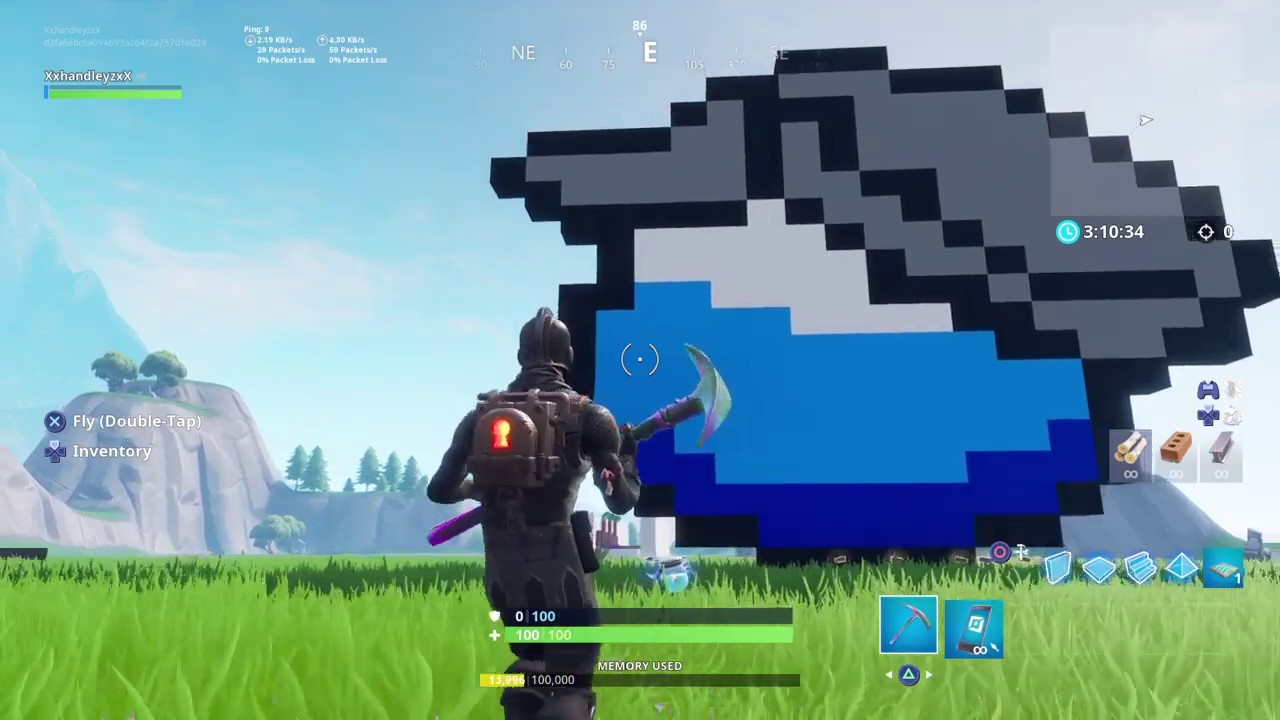 Fortnite | BIG SHEILD ART | Creative - YouTube