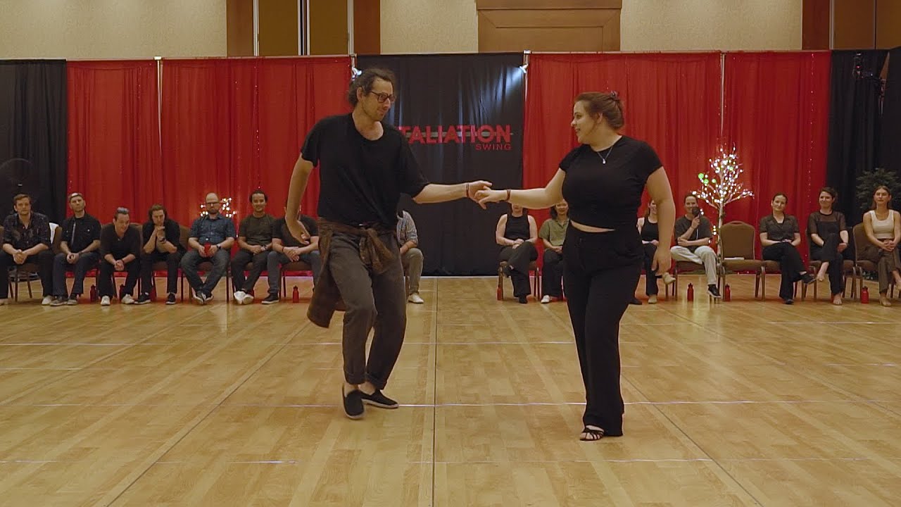 Paul & Kate - Retaliation Swing 2024 Advanced WCS Jack & Jill Finals - YouTube