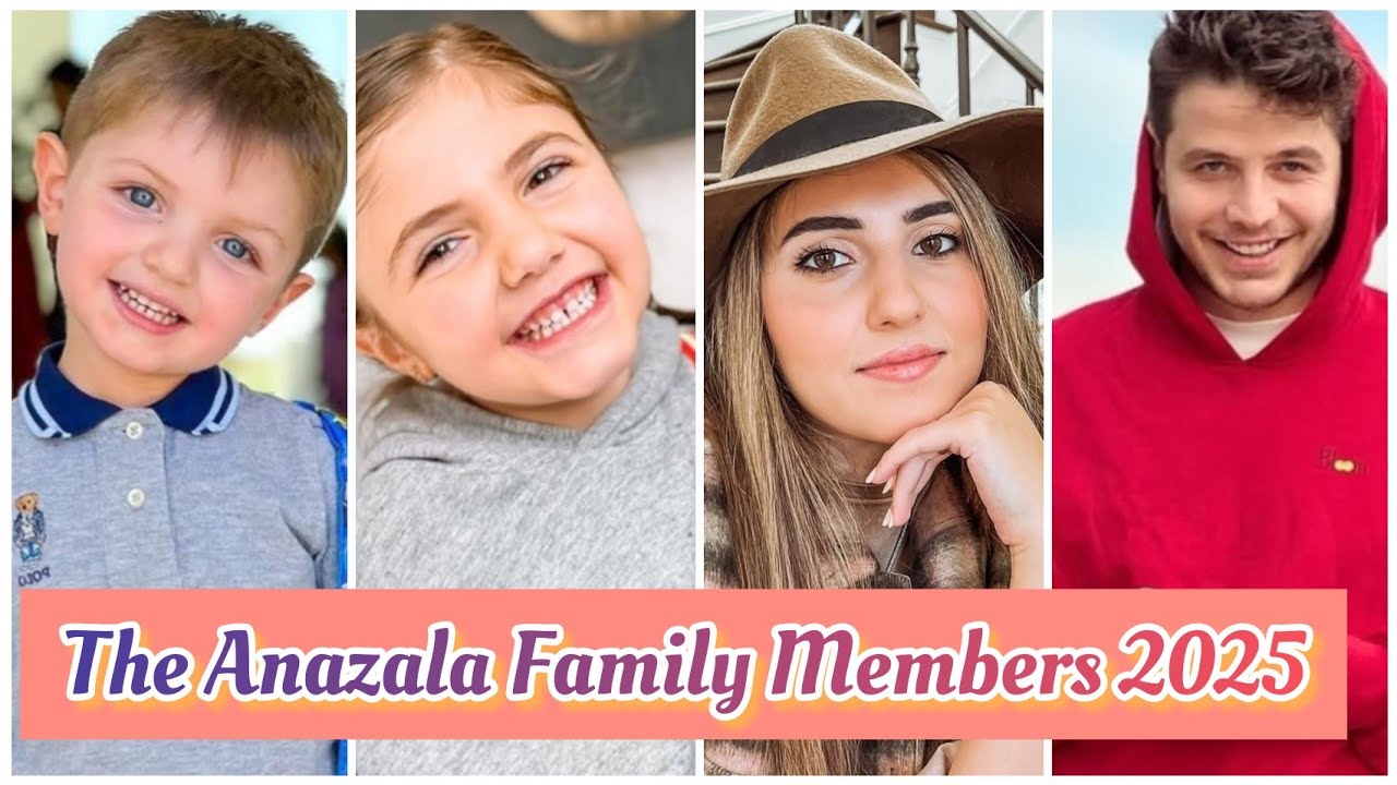 The Anazala Family Members Resl Name & Real Ages 2025 - YouTube