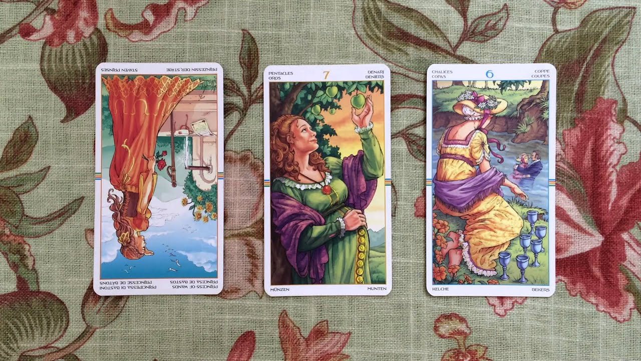 Daily Tarot Card Reading | 8 December 2014 | Princess of Wands 7 of ...