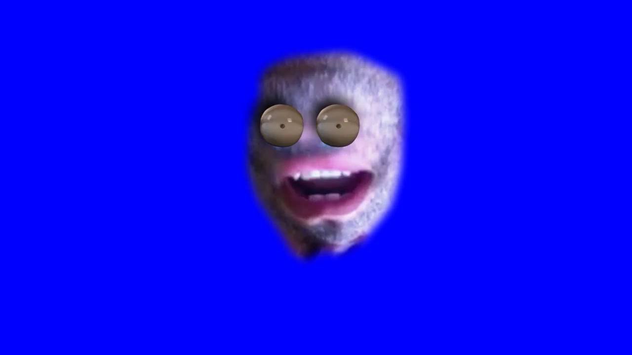free blue screen character - YouTube