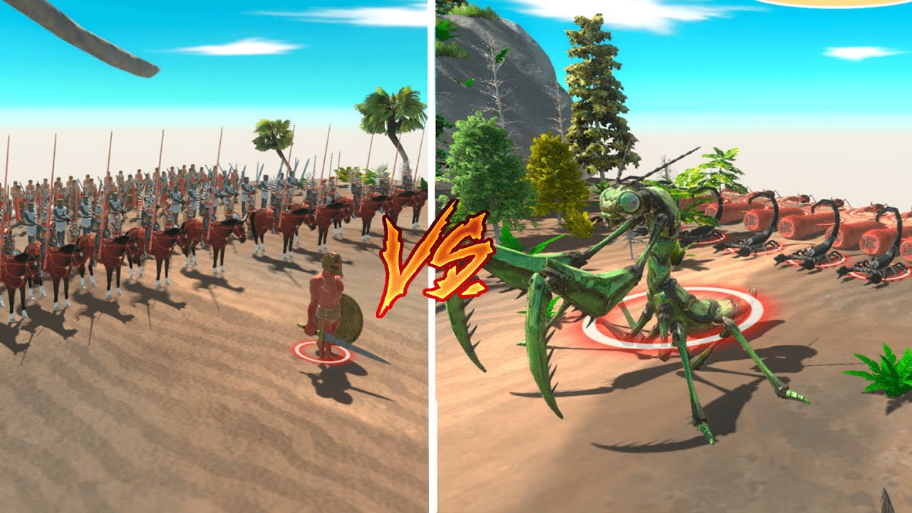 AN ARMY OF HUMANS AGAINST MONSTERS! - YouTube