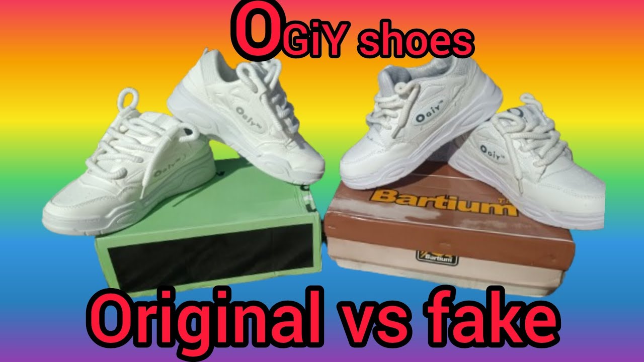 OGiY Shoes 😍 Original VS Fake !! How To Check OGiY Retro Shoes 😍 High ...