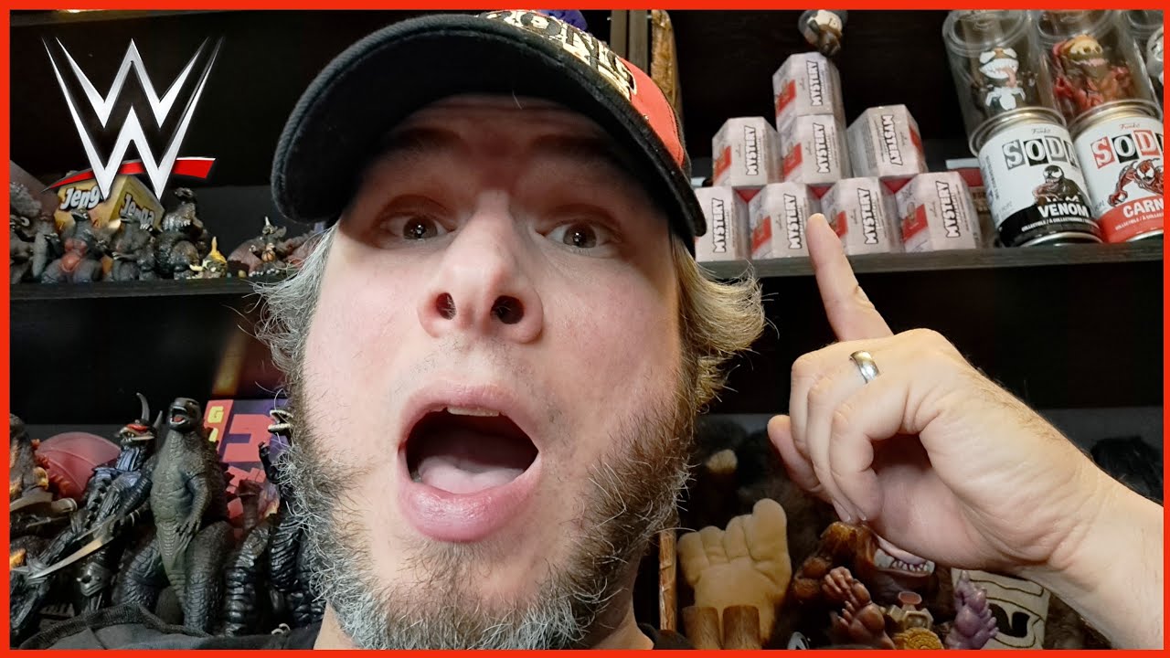 WWE Mystery Figures Unboxing! Chase? Hallmark Mystery Ornaments - YouTube