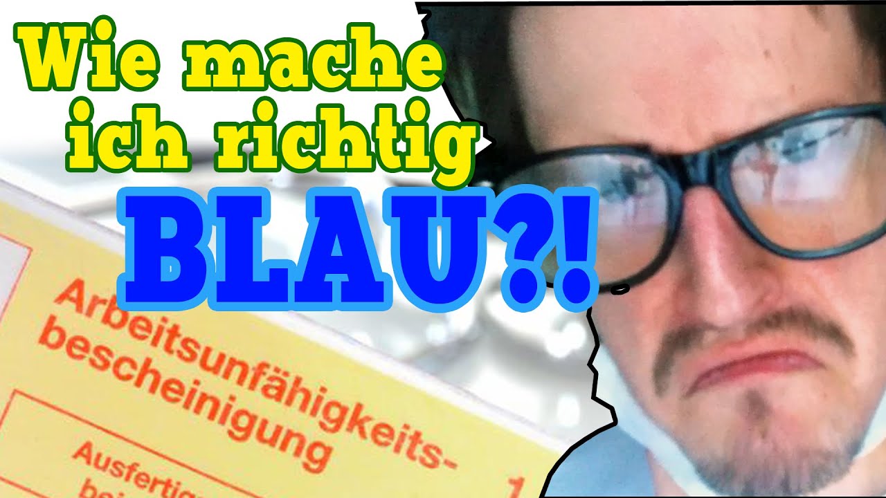 Der Youtube Doktor - Wie mache ich richtig blau? - YouTube