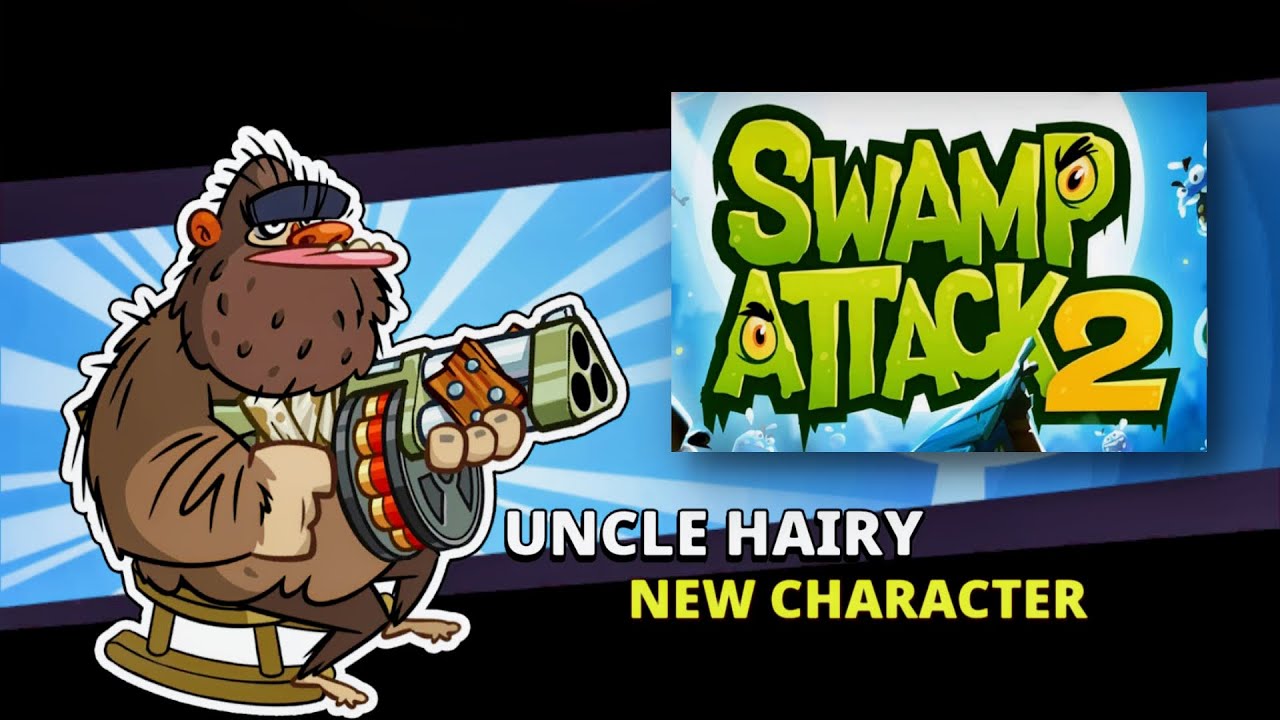 I Unlocked A Rare character Swamp Attack 2 Episode 1 Level 8 to 17 ...