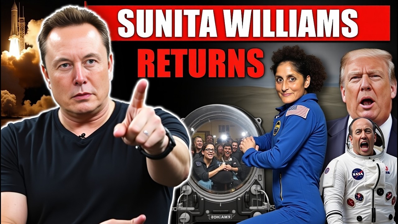 The Story of Sunita Williams: Her Journey & Return to Earth - YouTube