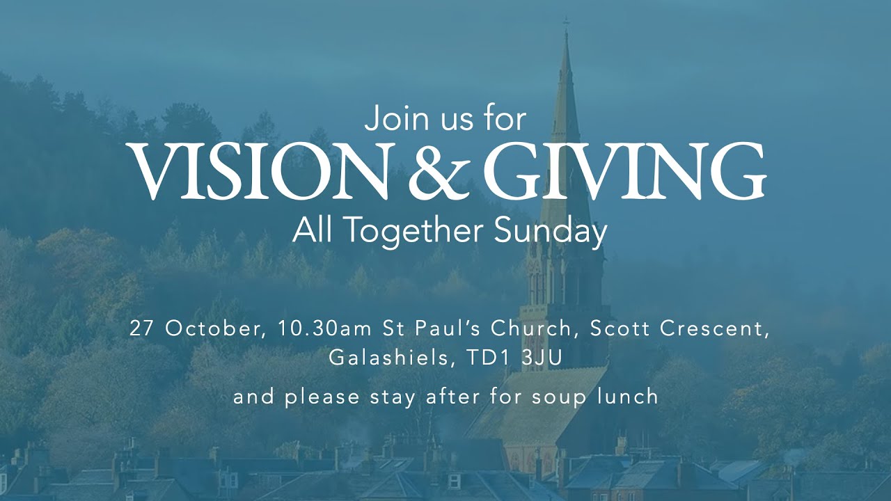 27 October Vision & Giving Sunday - YouTube