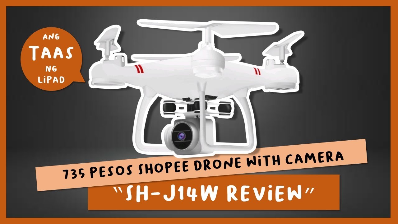735 PESOS SHOPEE DRONE WITH CAMERA | JVER 002 - YouTube