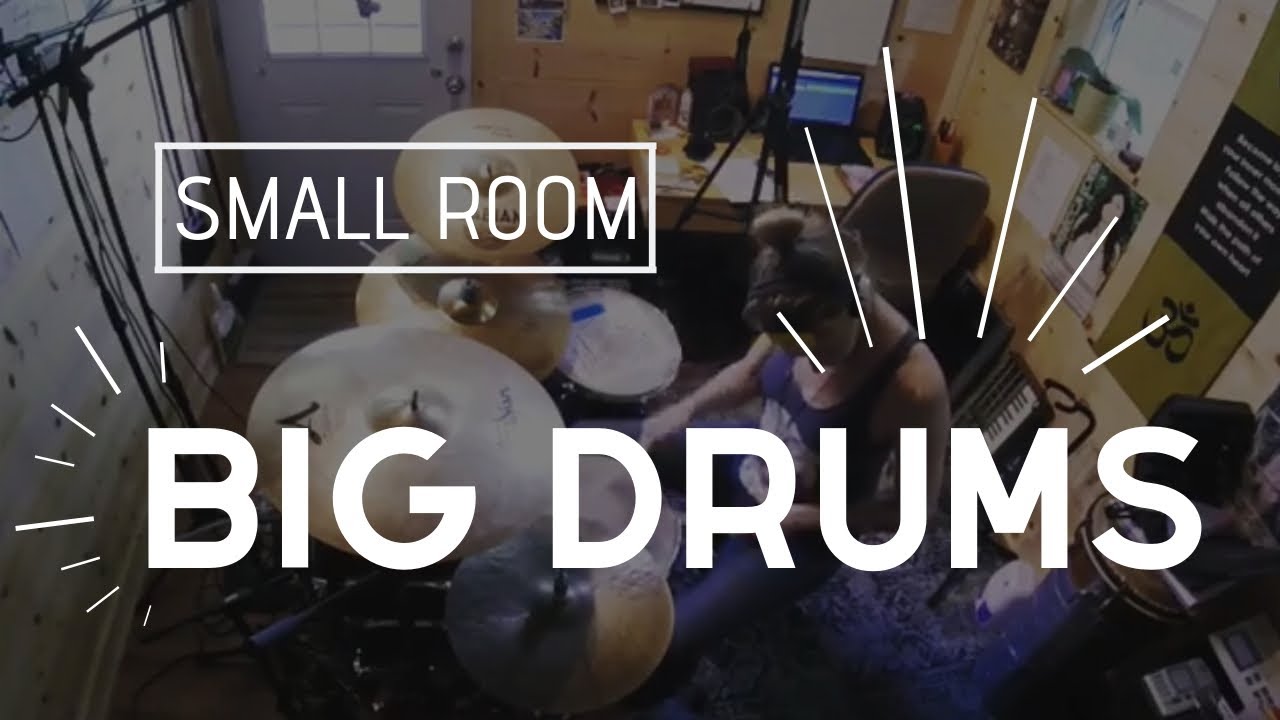 How To Get A Big Drum Sound From A Small Room - YouTube