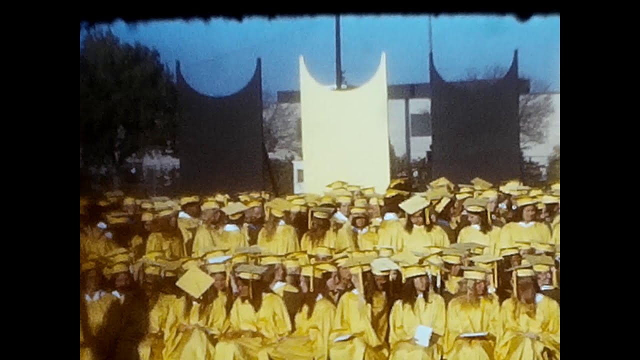 Bell High School Graduation 1974 Bell CA - YouTube