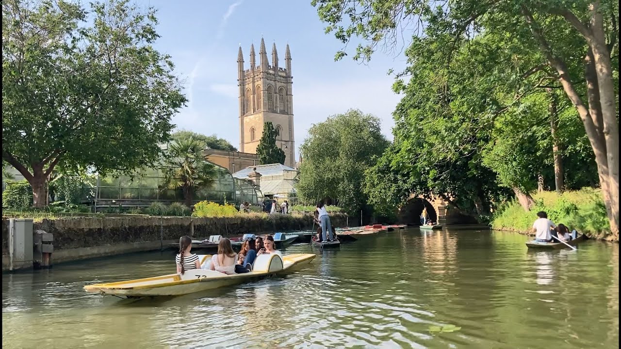Pedalling my Hobie iTrek9 Kayak through Oxford - YouTube