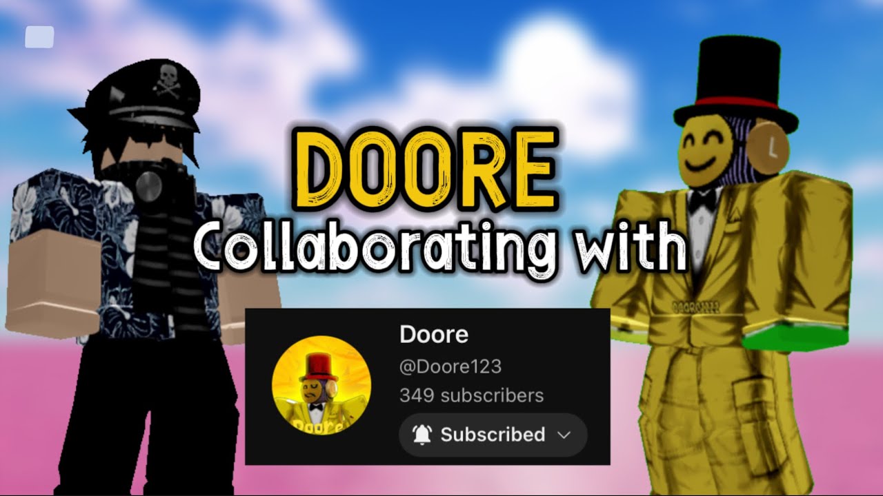 Roblox COLLABORATION With @Doore123 🎮 - YouTube