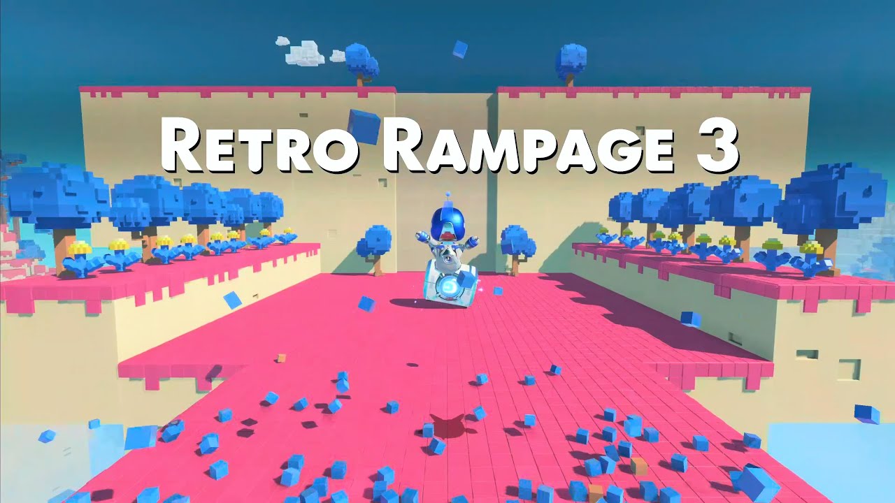 ASTRO BOT | Level - Retro Rampage 3 (PS5) - YouTube